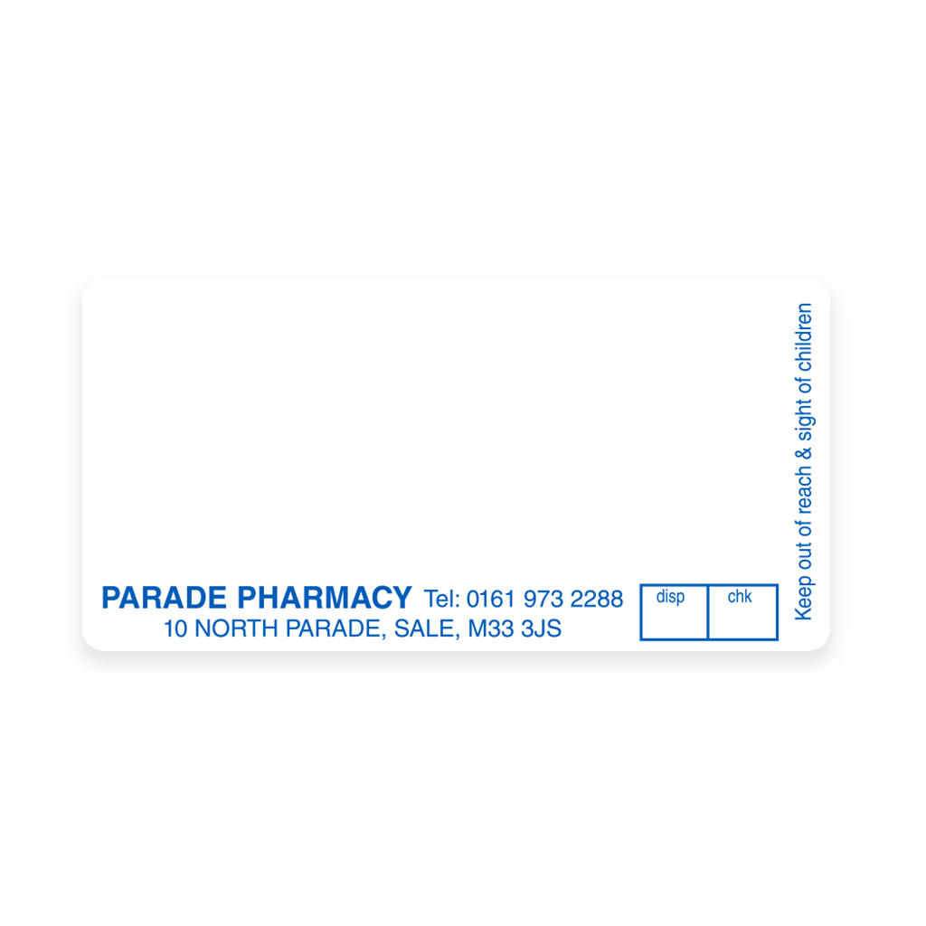 Parade Pharmacy Sale Labels | EMT Healthcare