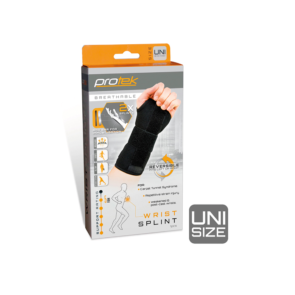 Protek Elasticated Wrist Splint | EMT Healthcare