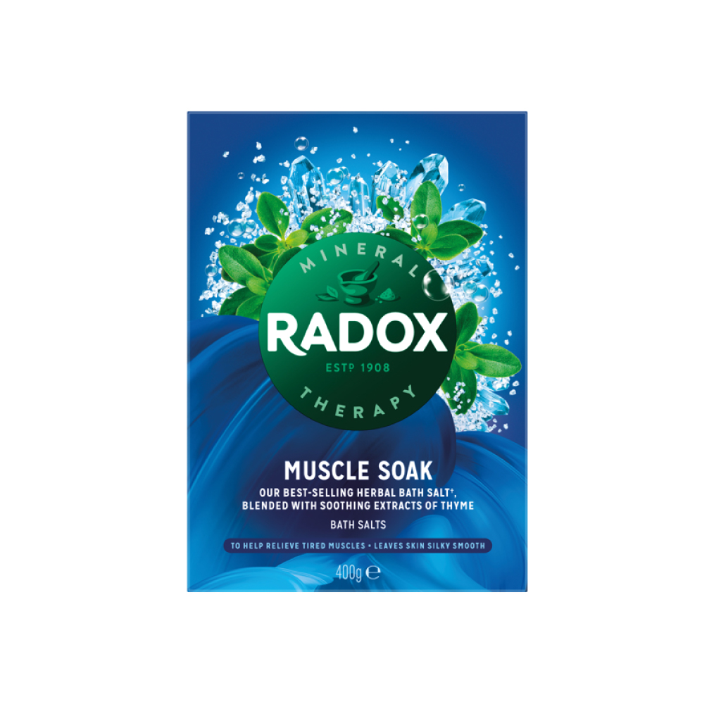 Radox Bath Salts Muscle Soak 400g | EMT Healthcare