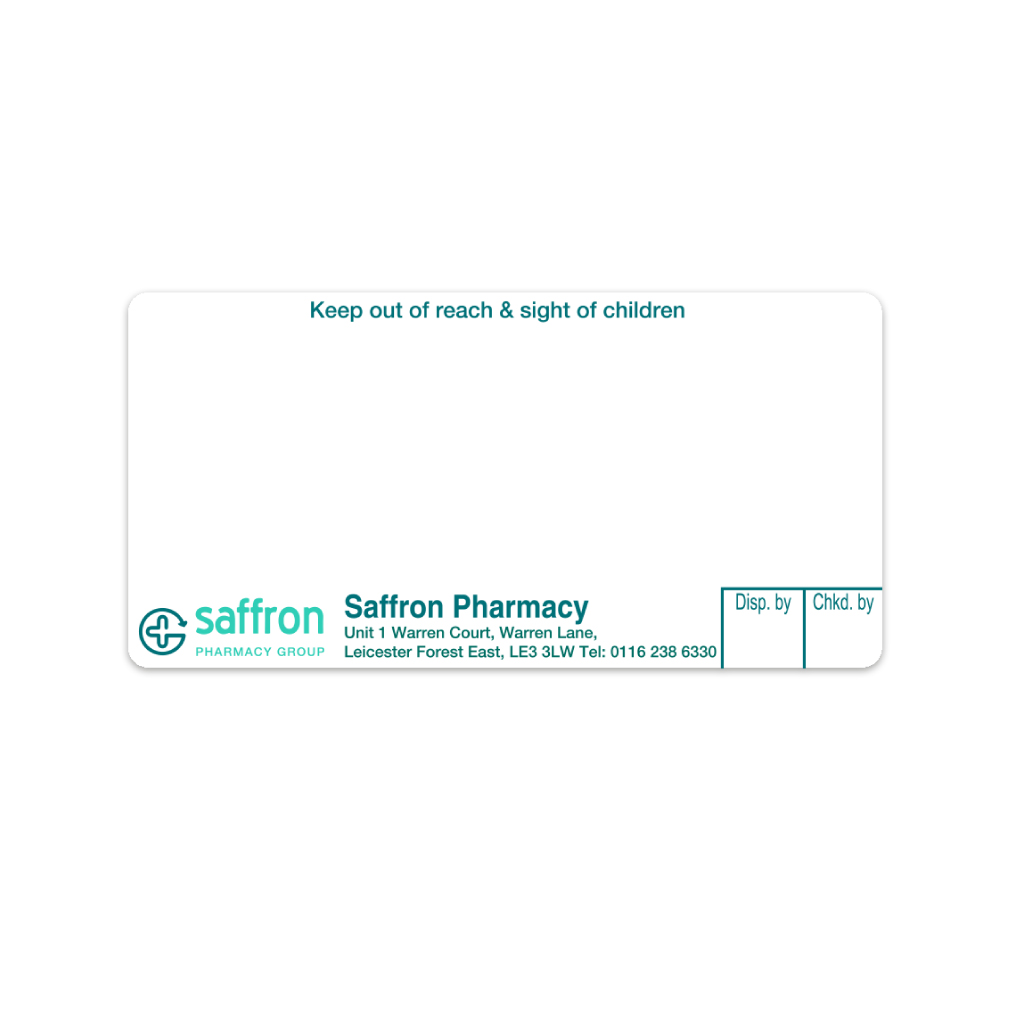 Saffron Group - Warren Lane Labels | EMT Healthcare
