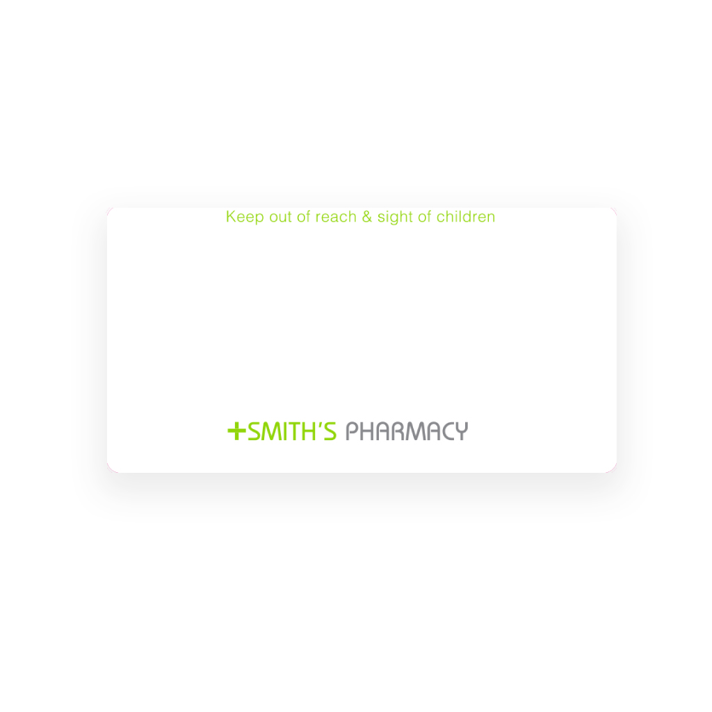 Smith's Pharmacy - Liam Skelly Labels | EMT Healthcare