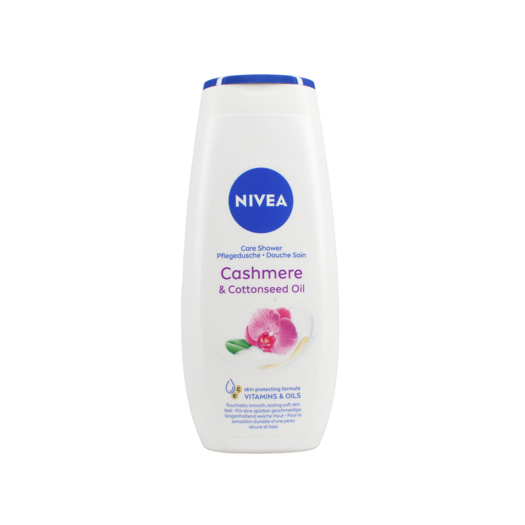 Nivea Cashmere & Cotton Seed Oil Shower Cream 250ml | EMT Healthcare