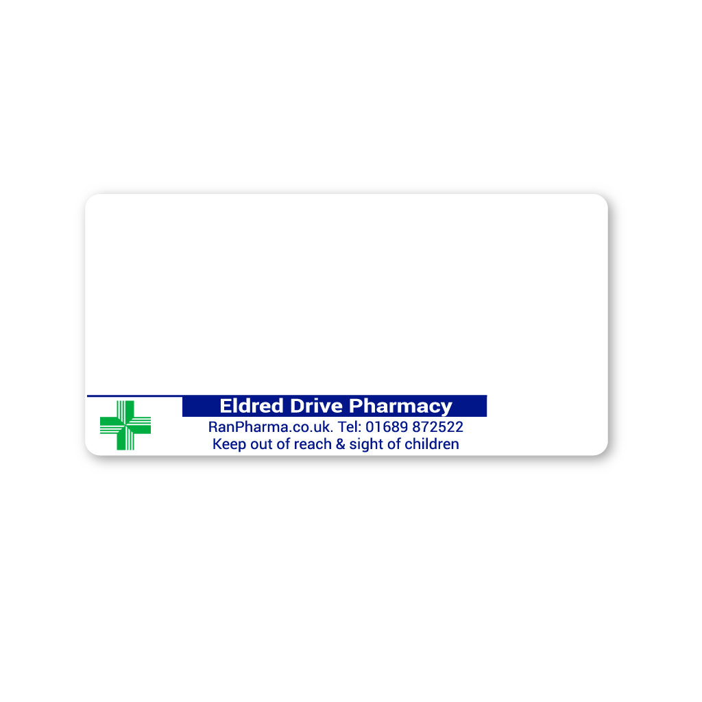 Eldred Drive Pharmacy Labels | EMT Healthcare