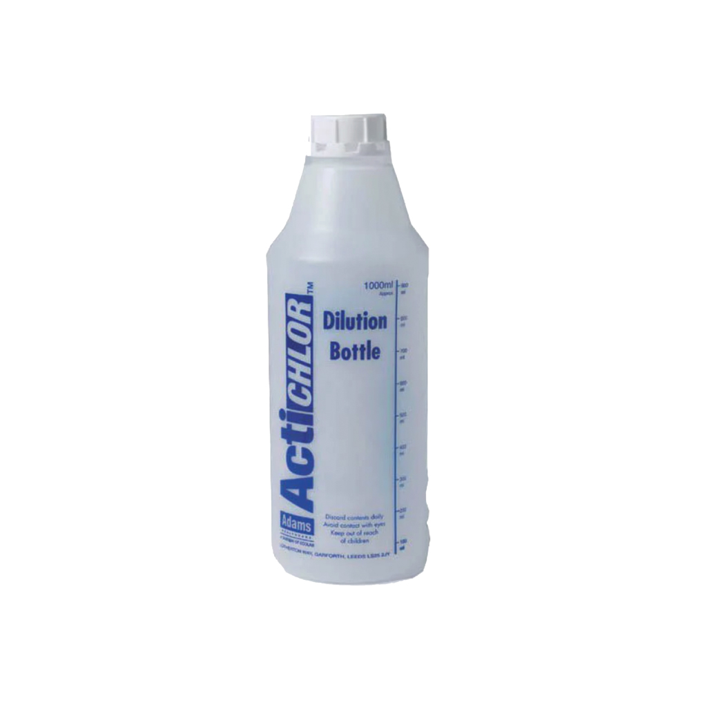 Actichlor Dilution Bottle 1 Litre | EMT Healthcare