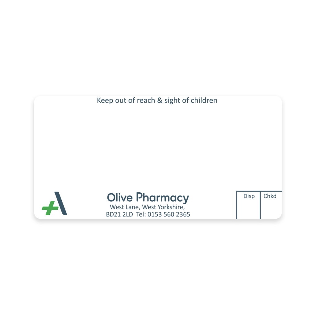 Allied Olive Dispensing Labels | EMT Healthcare