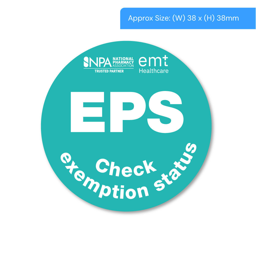 EPS Alert Labels Check Exemption Status | EMT Healthcare