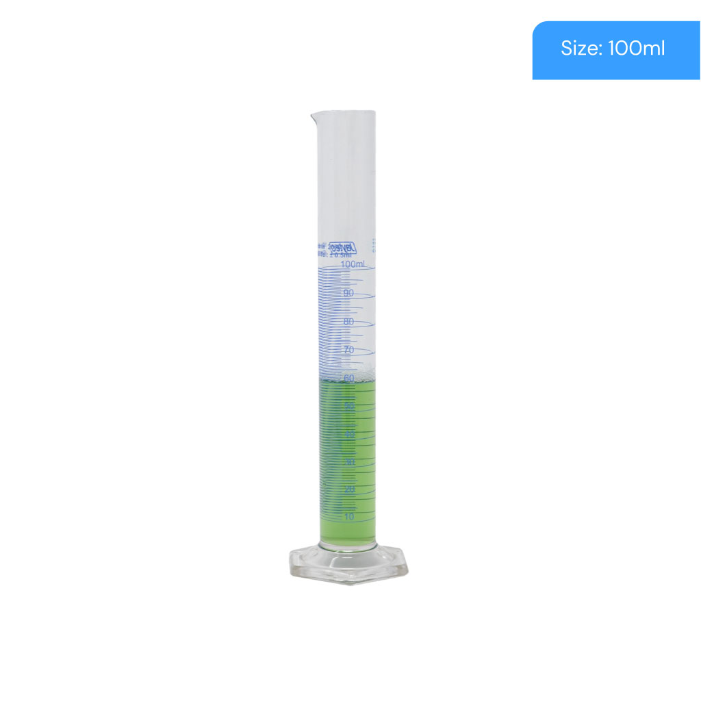 Grad Straight Glass Measure 100ml | EMT Healthcare